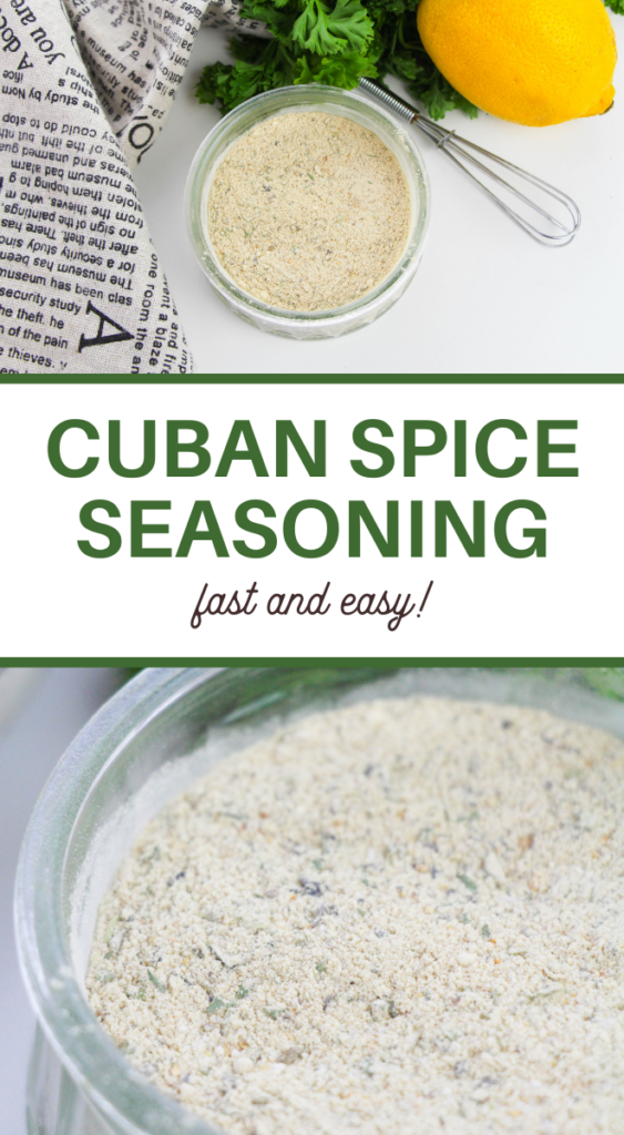 DIY Cuban Spice Seasoning Recipe - 3 Boys and a Dog