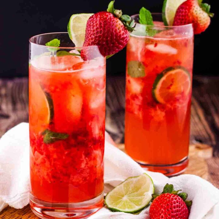 Easy Pink Mocktail Recipes - 3 Boys and a Dog