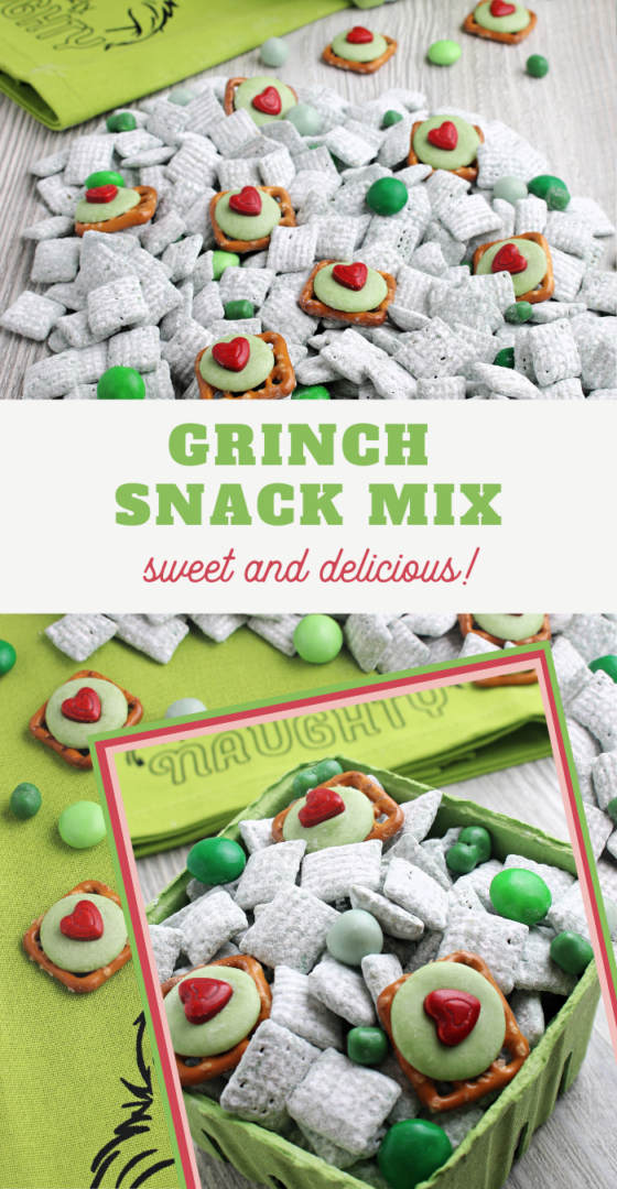 Grinch Snack Mix Recipe - 3 Boys and a Dog