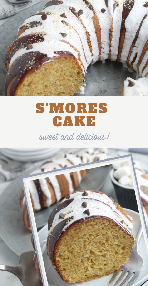 S'mores Cake Recipe - 3 Boys and a Dog