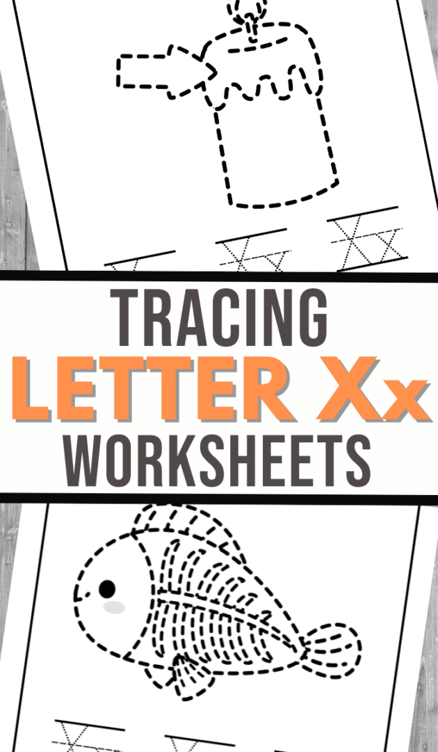 Letter X Activity Sheets - 3 Boys and a Dog