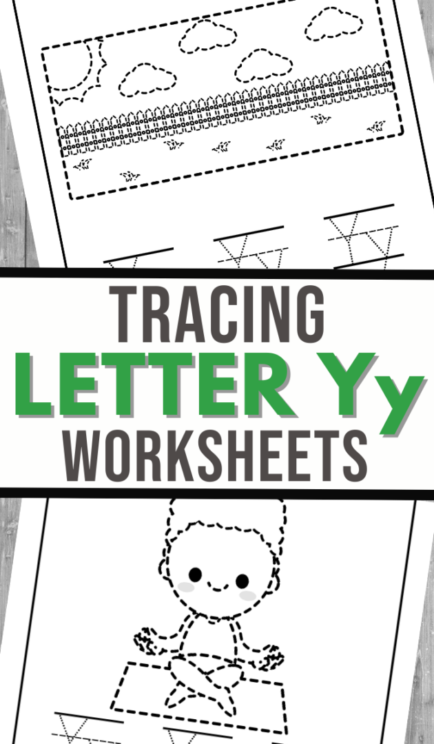Letter Y Preschool Worksheets - 3 Boys and a Dog