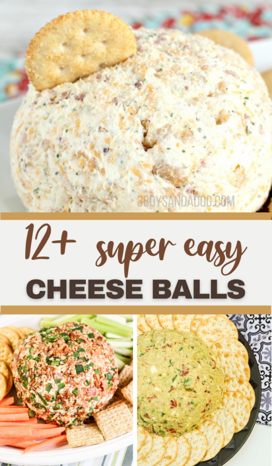 Cheese Ball Recipes - 3 Boys and a Dog