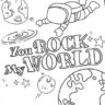 Outer Space Valentine Cards Printable - 3 Boys and a Dog