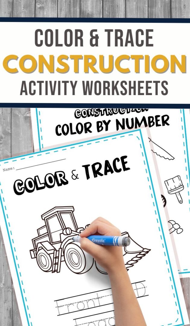 Construction Activity Set - 3 Boys and a Dog