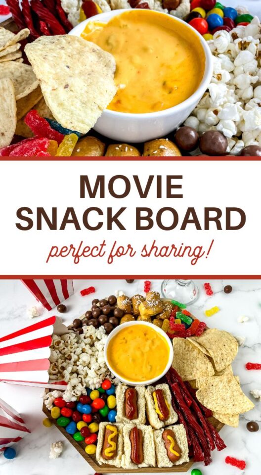 Movie Snack Board Idea - 3 Boys and a Dog