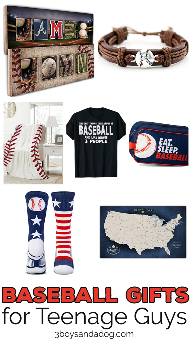 15 Baseball Gifts for Teenage Guys - 3 Boys and a Dog