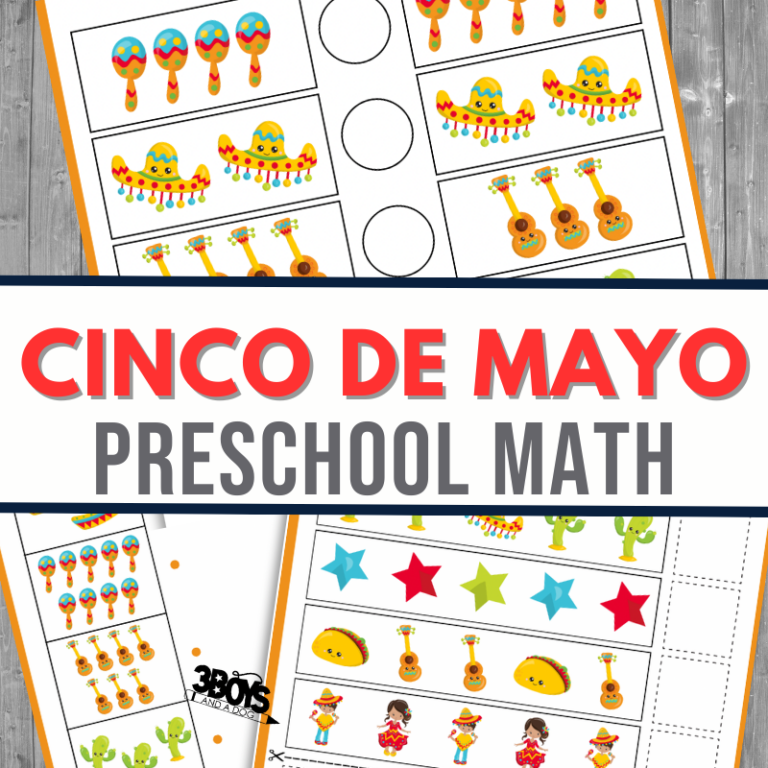Thanksgiving Preschool Activity Pack - 3 Boys and a Dog