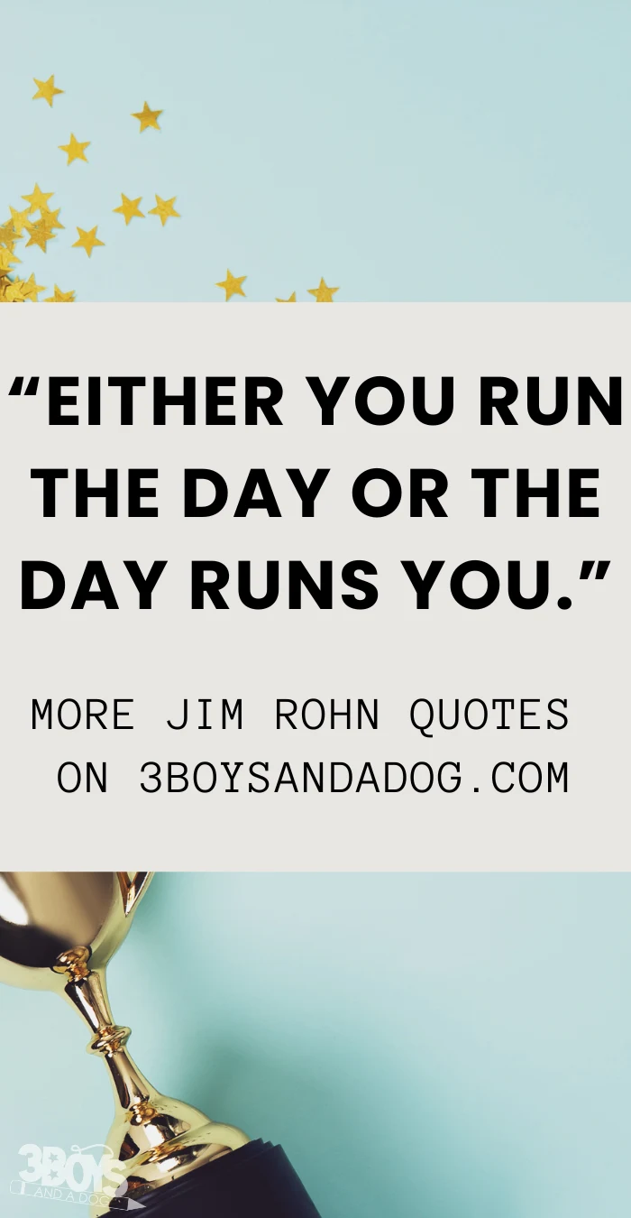 Jim Rohn's Inspirational Quotes for Success