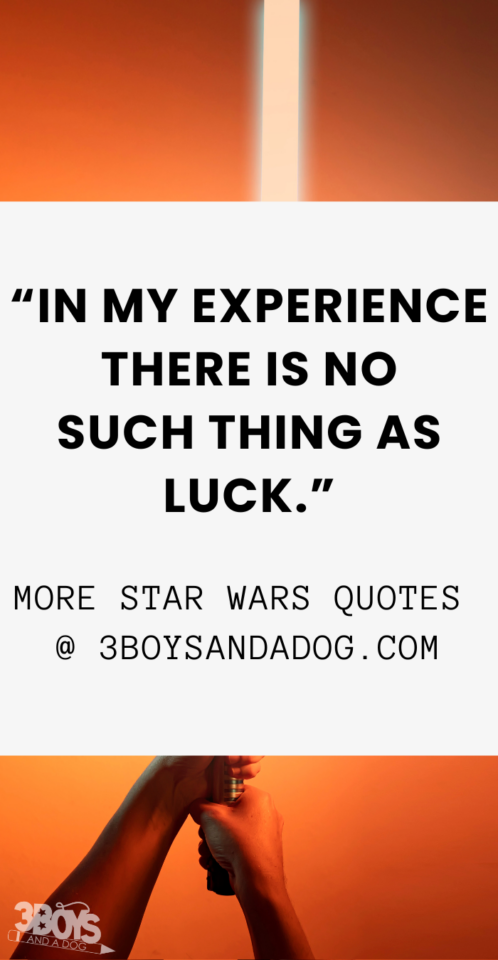 Iconic Star Wars Quotes about Life