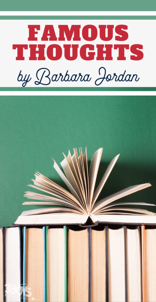 Barbara Jordan Famous Quotes