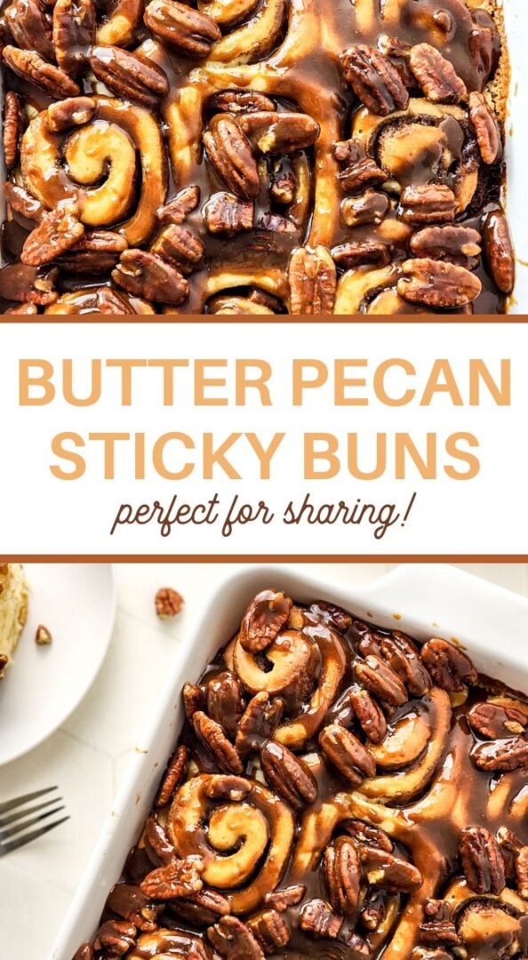 Butter Pecan Sticky Buns Recipe - 3 Boys and a Dog
