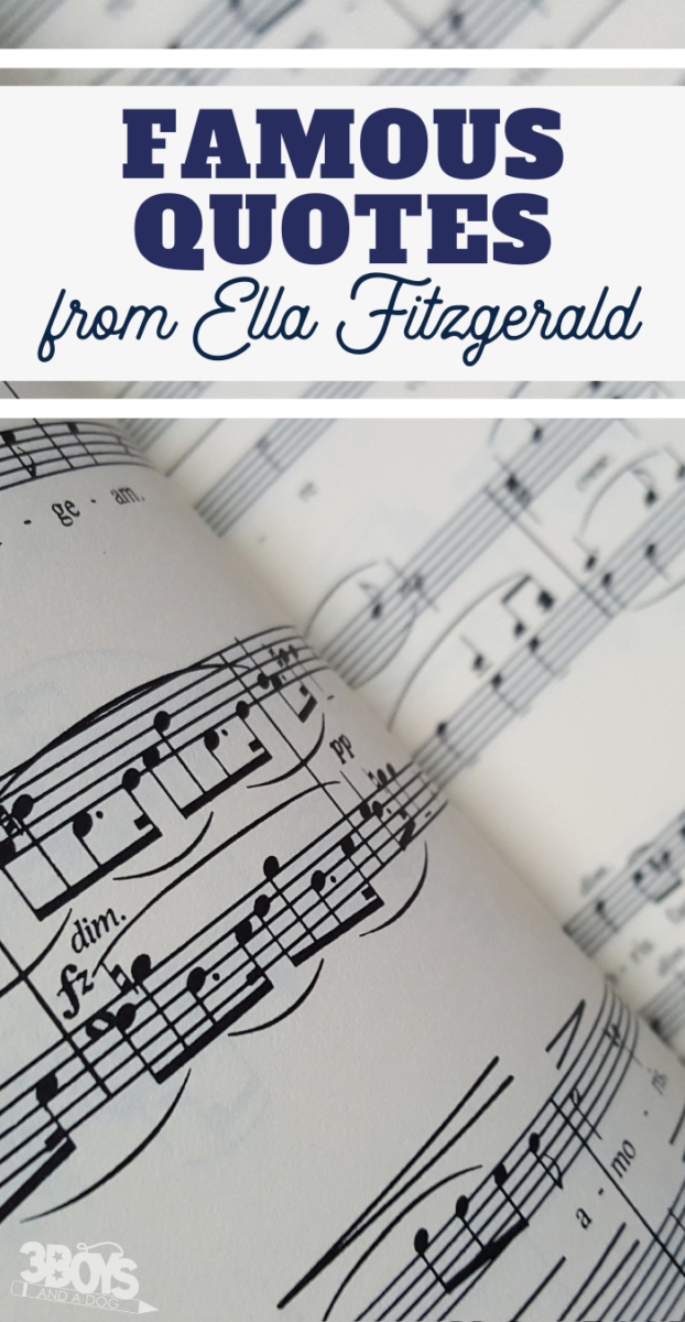 Ella Fitzgerald Famous Quotes