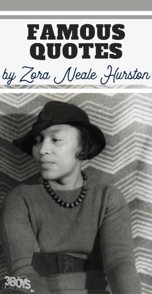 Famous Zora Neale Hurston Quotes