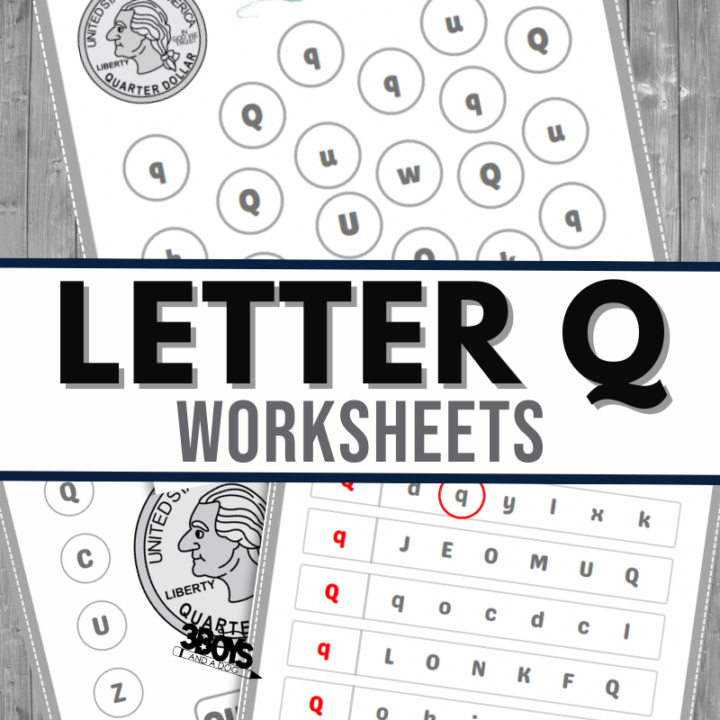 Letter Hunt Worksheets - 3 Boys and a Dog