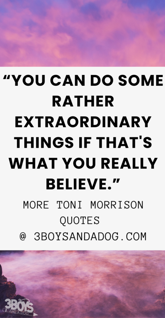 Toni Morrison Quotes on Success