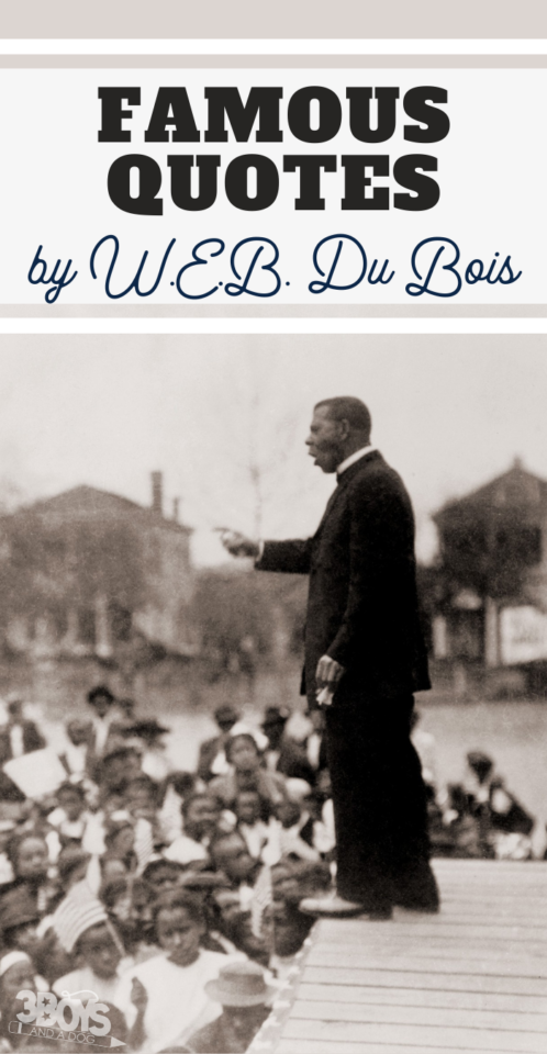 W.E.B. Du Bois Quotes on Race, Education & Justice
