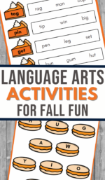 Fall Language Arts Activities for Preschoolers - 3 Boys and a Dog