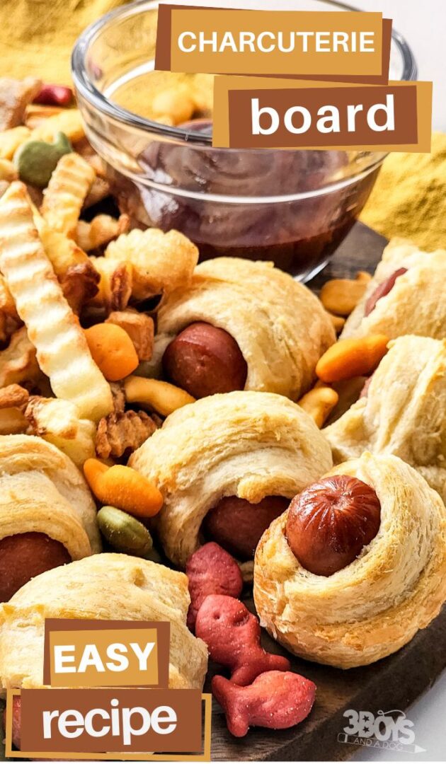 Kids Appetizer Charcuterie Board Recipe - 3 Boys and a Dog
