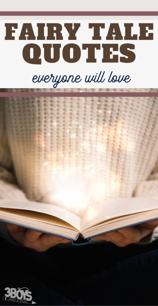 Fairytale Quotes for Kids - 3 Boys and a Dog