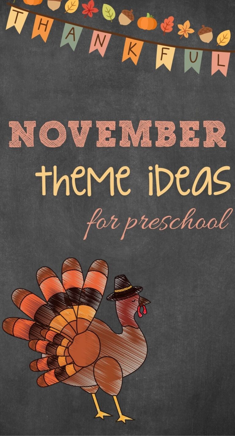 Engaging November Theme Ideas for Preschool Education