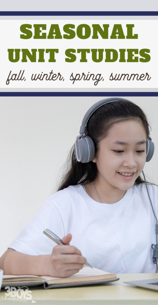 Creative Seasonal Themed Unit Studies for Homeschoolers