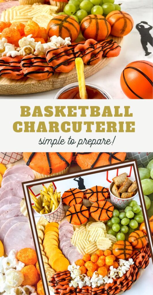 Basketball Charcuterie Board Recipe - 3 Boys and a Dog