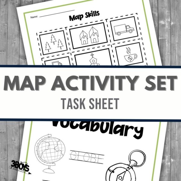 Spring Activity Book for Kids - 3 Boys and a Dog