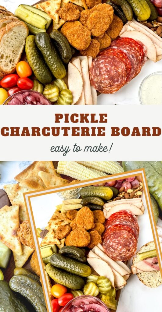 Pickle Charcuterie Board Recipe - 3 Boys and a Dog
