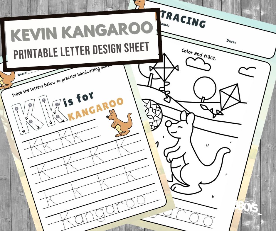 Free Letter K Story Printable Packet: Educational Worksheets