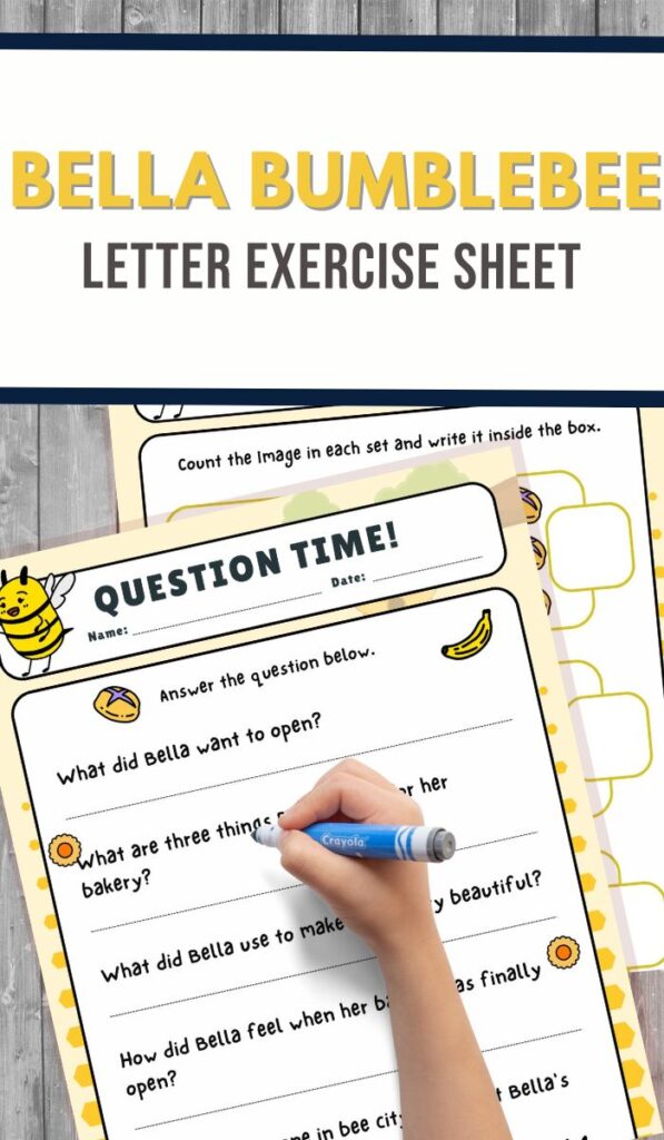 Letter B Story Printable Packet - 3 Boys and a Dog