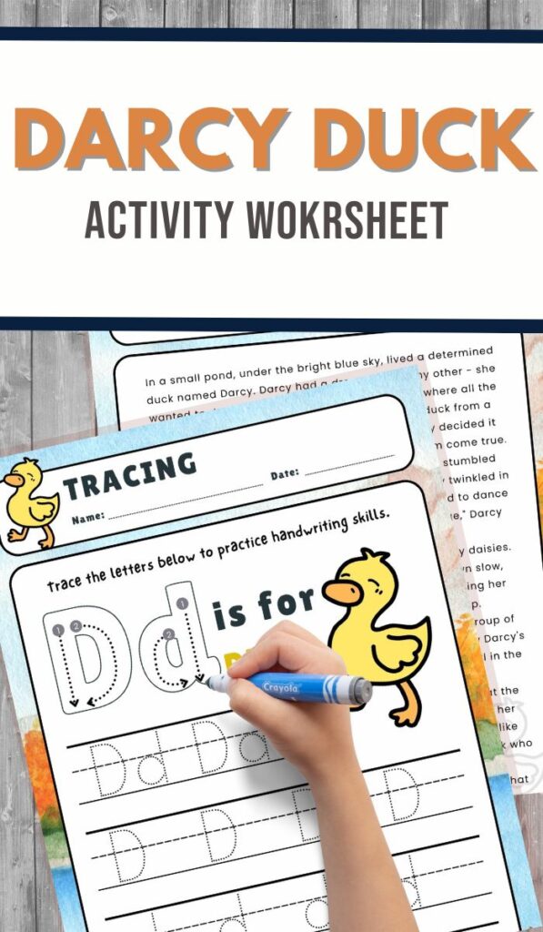 Free Letter D Story Printable: Educational Worksheets for Kids