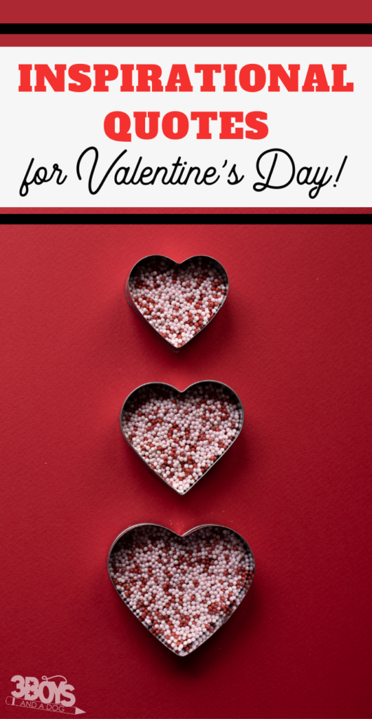 Inspirational Valentine Quotes for Kids - 3 Boys and a Dog