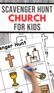 Church Scavenger Hunt - 3 Boys and a Dog