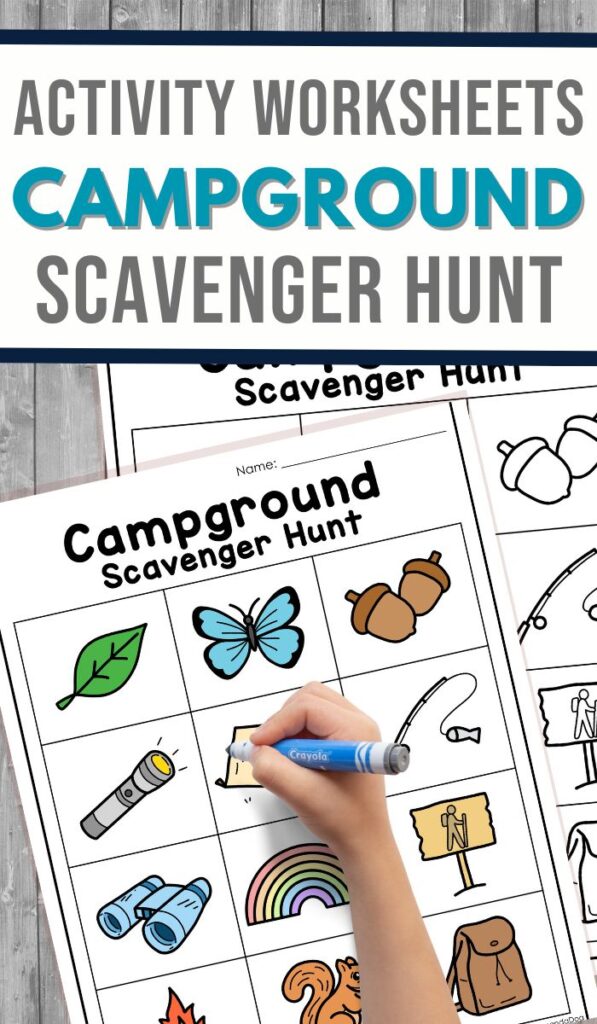 Campground Scavenger Hunt - 3 Boys and a Dog