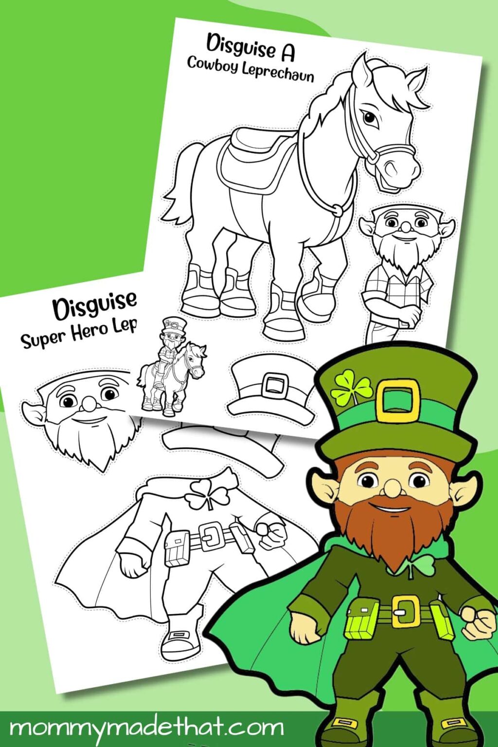 Leprechaun Preschool Printables - 3 Boys and a Dog