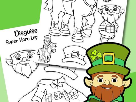 Leprechaun Preschool Printables - 3 Boys and a Dog
