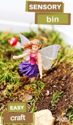 Fairy Tale Sensory Bin - 3 Boys and a Dog