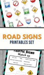 Road Signs Activity Set - 3 Boys and a Dog