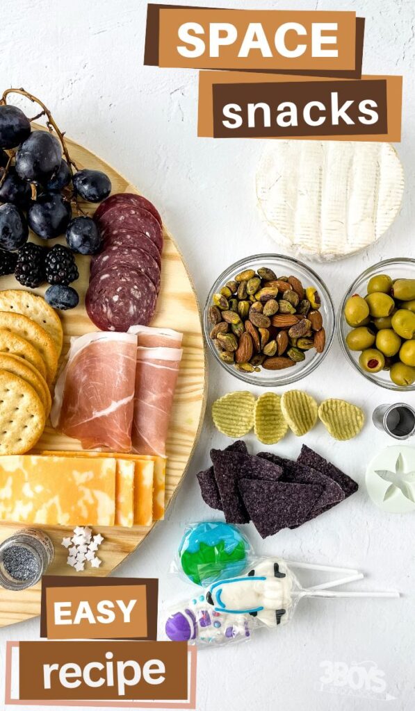 Family-Friendly Space Charcuterie Board for Busy Moms