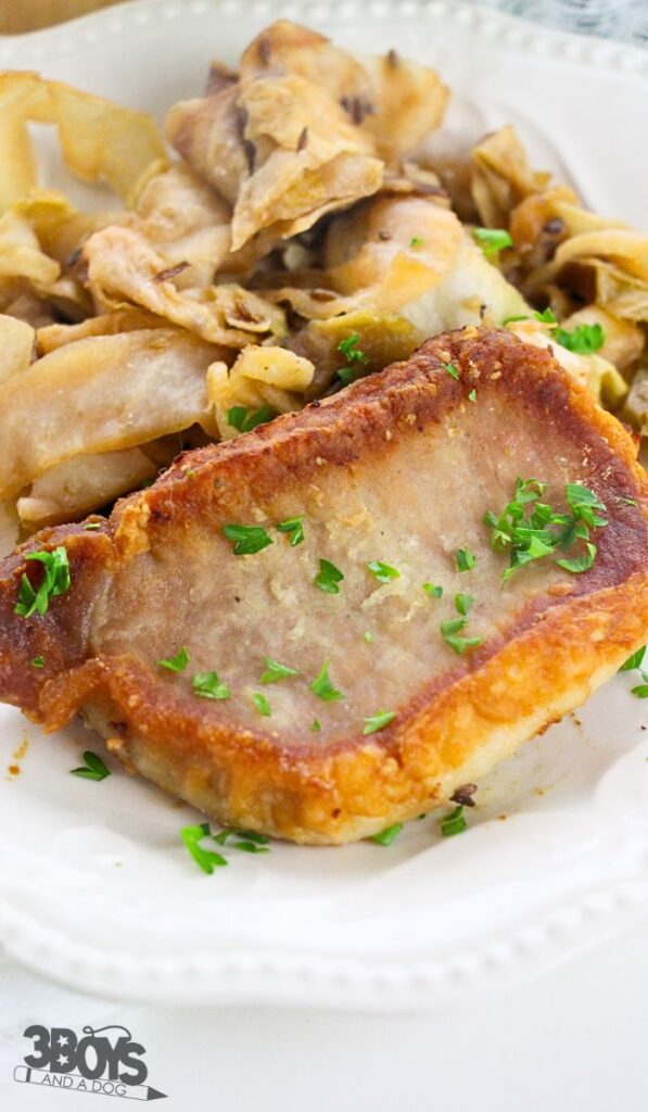 Crispy Pan Fried Pork Chops Recipe in Minutes