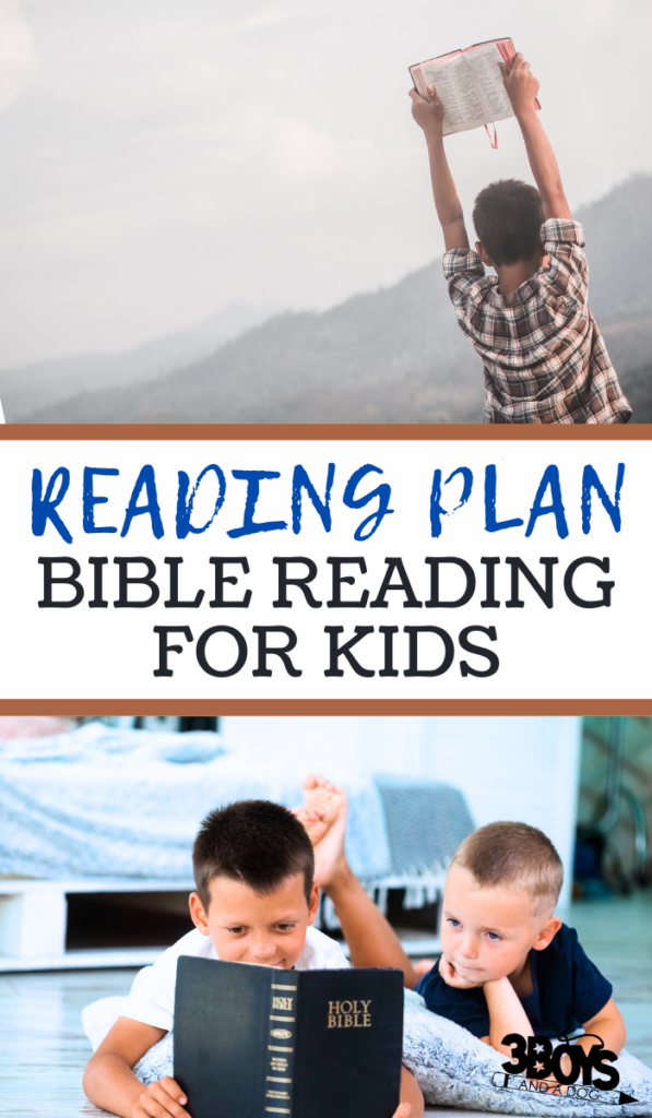Kids Bible Reading Plan for August