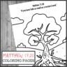 Matthew 17:20 Bible Verse Coloring Page - 3 Boys and a Dog