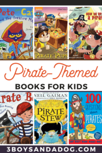 Pirate Books for Kids - 3 Boys and a Dog