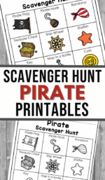 Pirate Scavenger Hunt - 3 Boys and a Dog