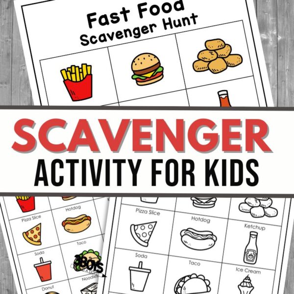 Winter Scavenger Hunt Printable - 3 Boys and a Dog