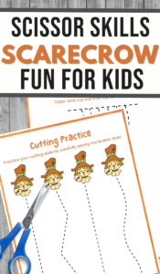 Scarecrow Cutting Printables - 3 Boys and a Dog