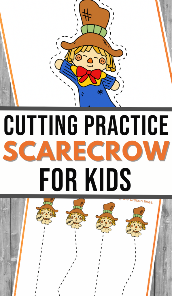 Scarecrow Cutting Printables - 3 Boys and a Dog