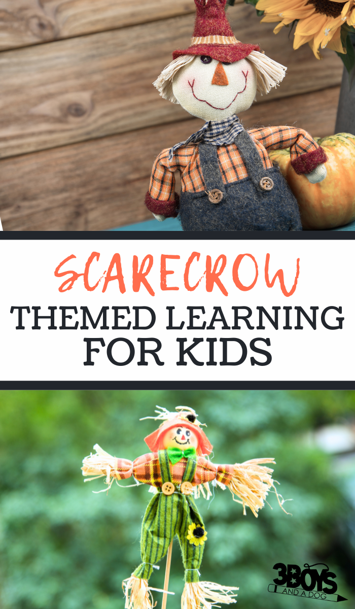 Scarecrow Activities for Kids - 3 Boys and a Dog
