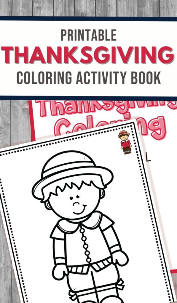 Thanksgiving Coloring Activities for Preschool - 3 Boys and a Dog